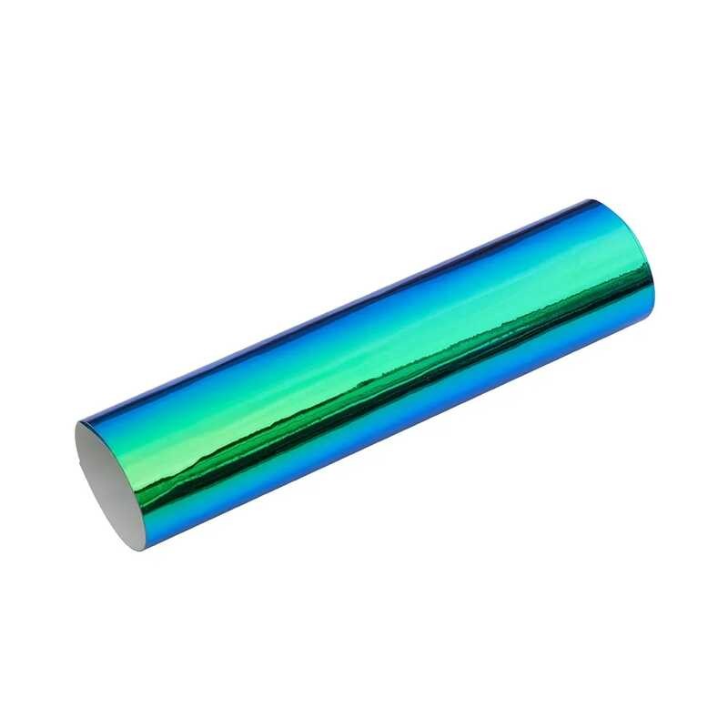 Holographic Rainbow Chrome Green Plating Car Motorcycle Sticker Vinyl ...