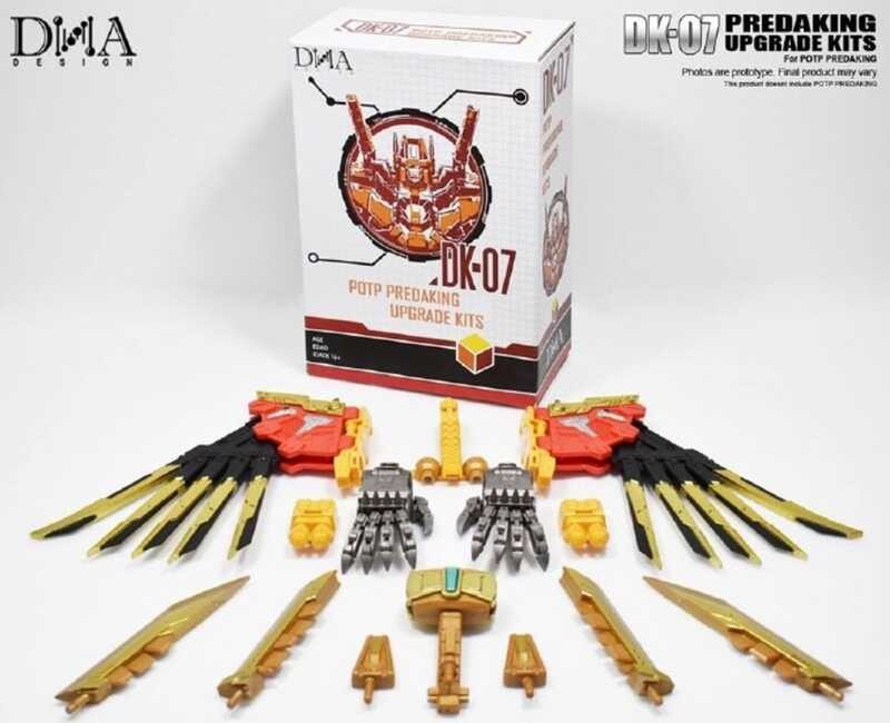 Bagong DNA Design Dk-07 Upgrade Kit Para Sa Transformation Game POTP ...