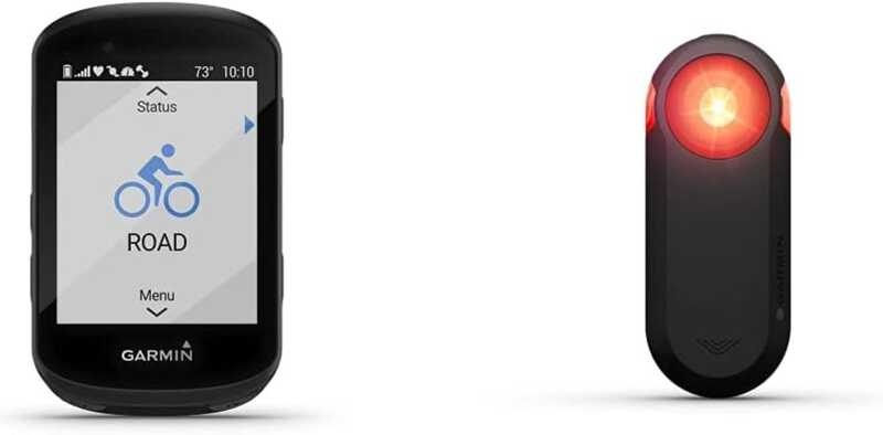 530 Garmin Edge GPS Bicycle Computer+Varia RTL515 Rear View Radar ...