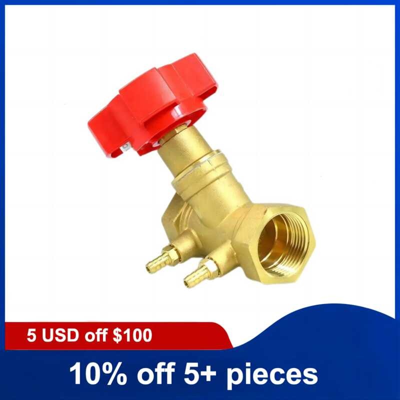 2Inch Brass Double Regulating Balance W Meter Vae Manual Digital ...