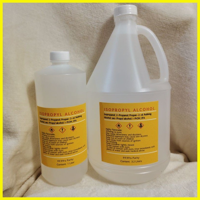 Isopropyl Alcohol 99.9% | Pure IPA | Rubbing Alcohol | 1 Gallon Type ...