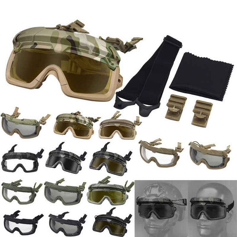 Hunting Glasses Airsoft Helmet Goggles Para Sa FAST MICH Wendy Series ...