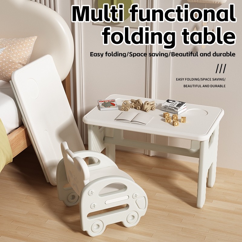 COD 2 in 1 Free installation foldable learning desk Children's small ...