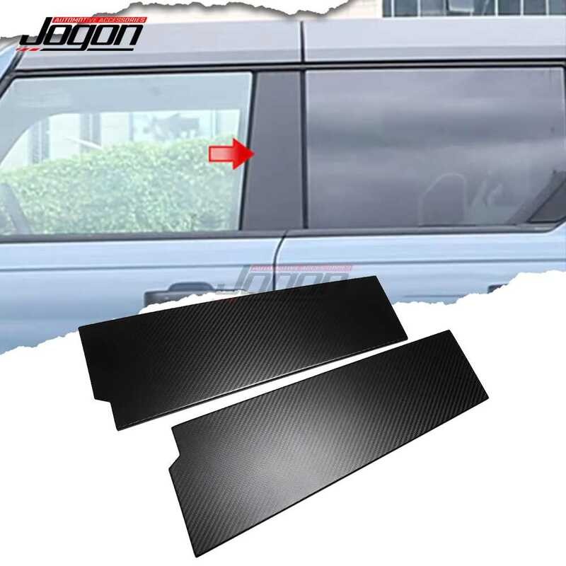 For Ford Bronco 2021 2022 2023 2024 Carbon Fiber Exterior Car Window B ...