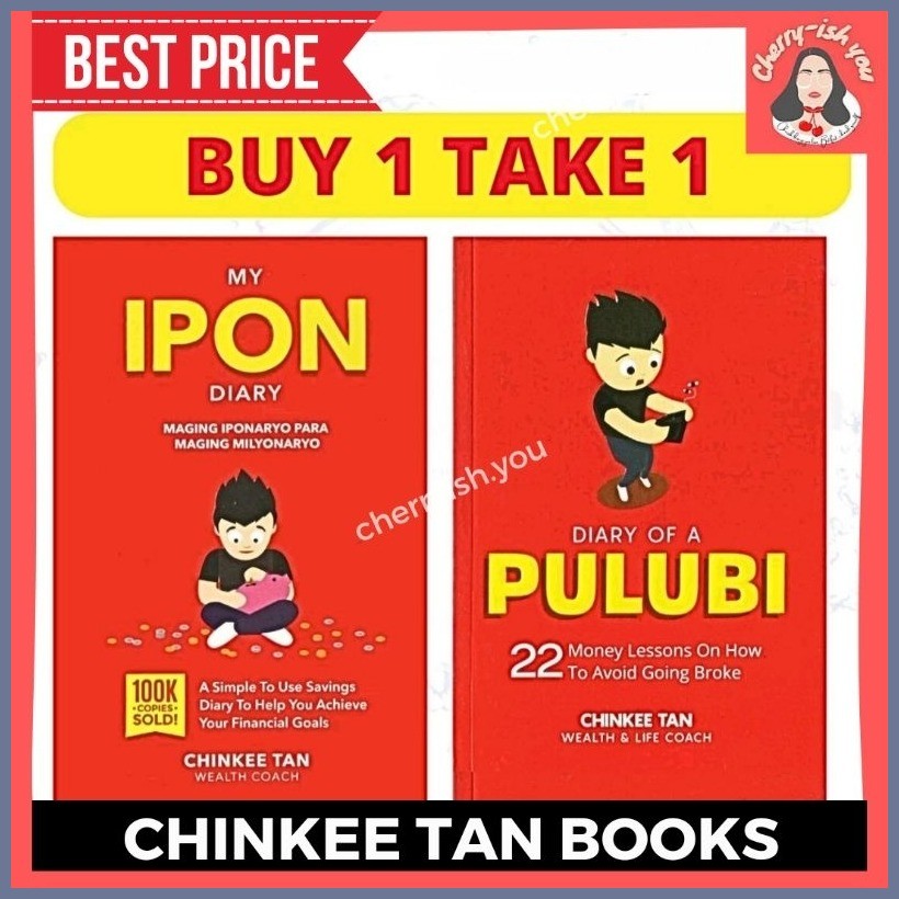 BUY 1 TAKE 1: My IPON Diary + Diary ng PULUBI | Chinkee Tan Self Help ...