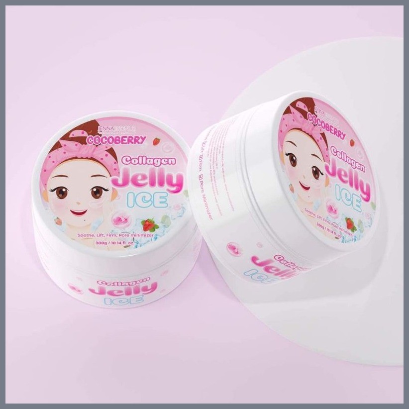 JENNA ESSENCE COCOBERRY COLLAGEN SNAIL ICE JELLY | Shopee Philippines