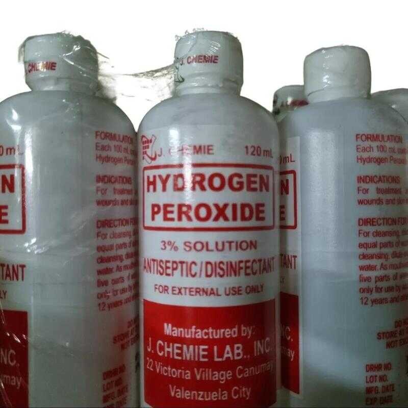Hydrogen Peroxide Disinfectant Solution 60Ml & 120Ml - Aid, Healthcare ...
