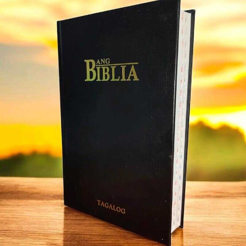 LARGE PRINT ANG DATING SALIN ANG BIBLIA HARDBOUND, MALALIM NA SALIN ...