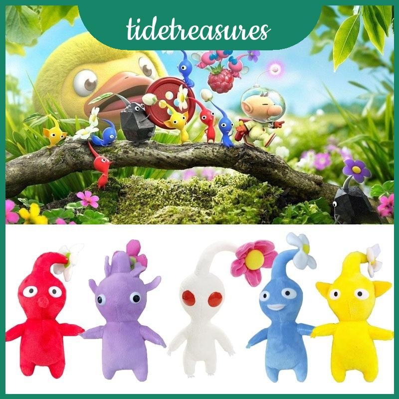 Soft Game Pikmin Plush Toy 15cm Delightful Stuffed Doll Ideal For Kids ...