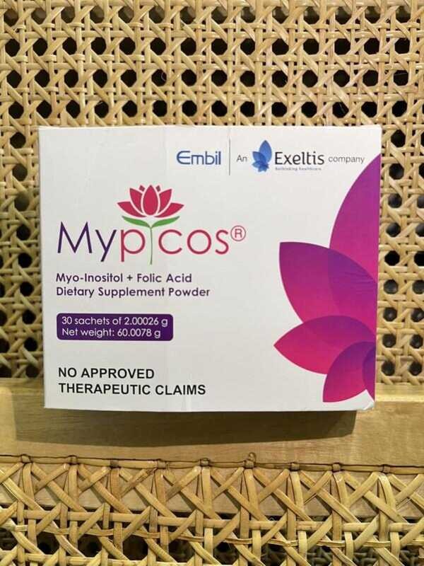 Mypicos Myo-Inositol With Folic Acid Dietary Supplement Powder | Shopee ...
