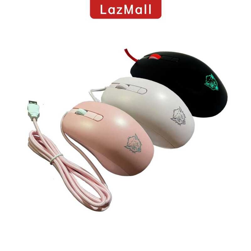 Badwolf Premium M100 Petmalu PRO V3 RGB Gaming Mouse (Black, Pink, White) | Shopee Philippines