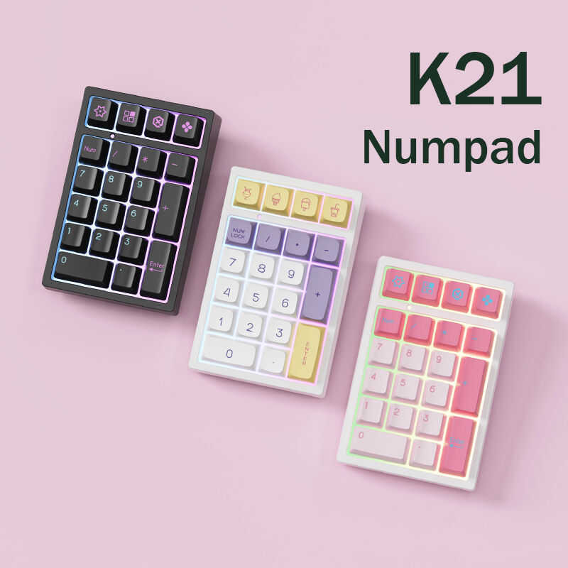 FEKER × Keycool K19 K21 Numpad Hot Swappable Programming Mechanical ...