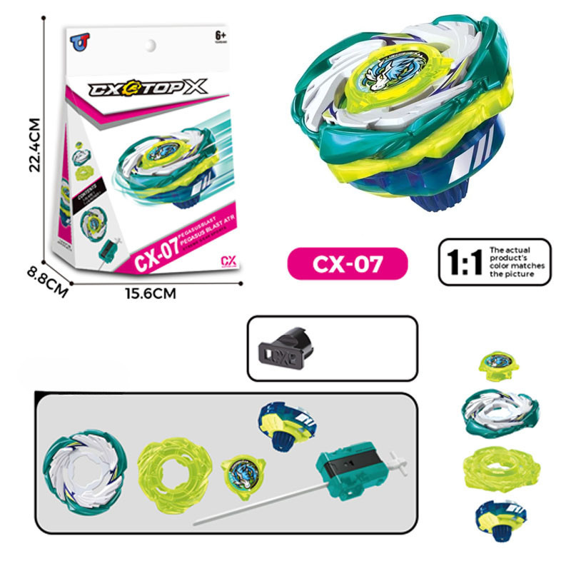 Beyblade X Cx-07 Pegasus Blast CX-08 UX-14 Beyblade Burst Kid Spinning ...