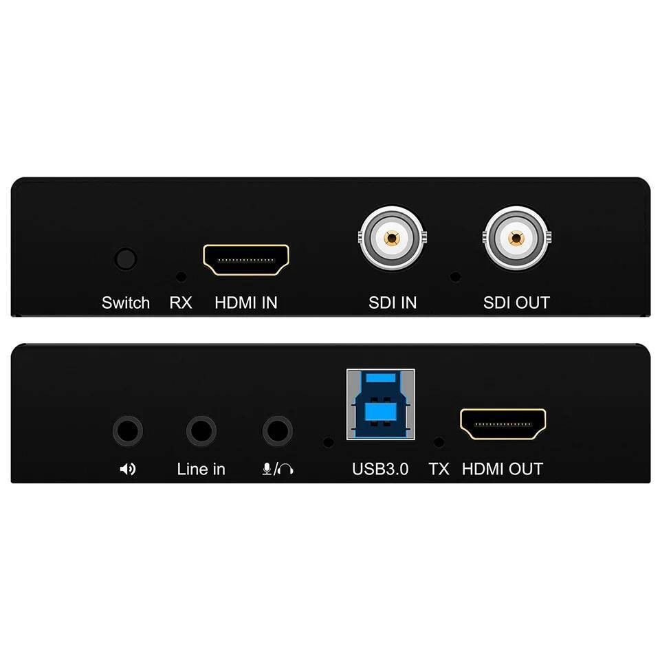 Capture Video Card C USB3.0 To USB 3.0 Live Streaming Plate SDI HDMI ...
