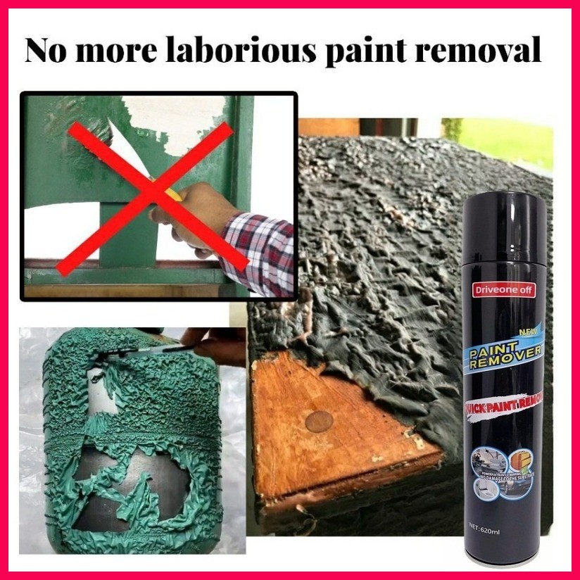 ♟ 620ML paint removal in 30 seconds Paint Remover Rapid Remove paint ...
