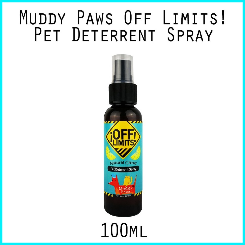 Muddy Paws Off Limits Pet Deterrent Spray 100ml | Shopee Philippines