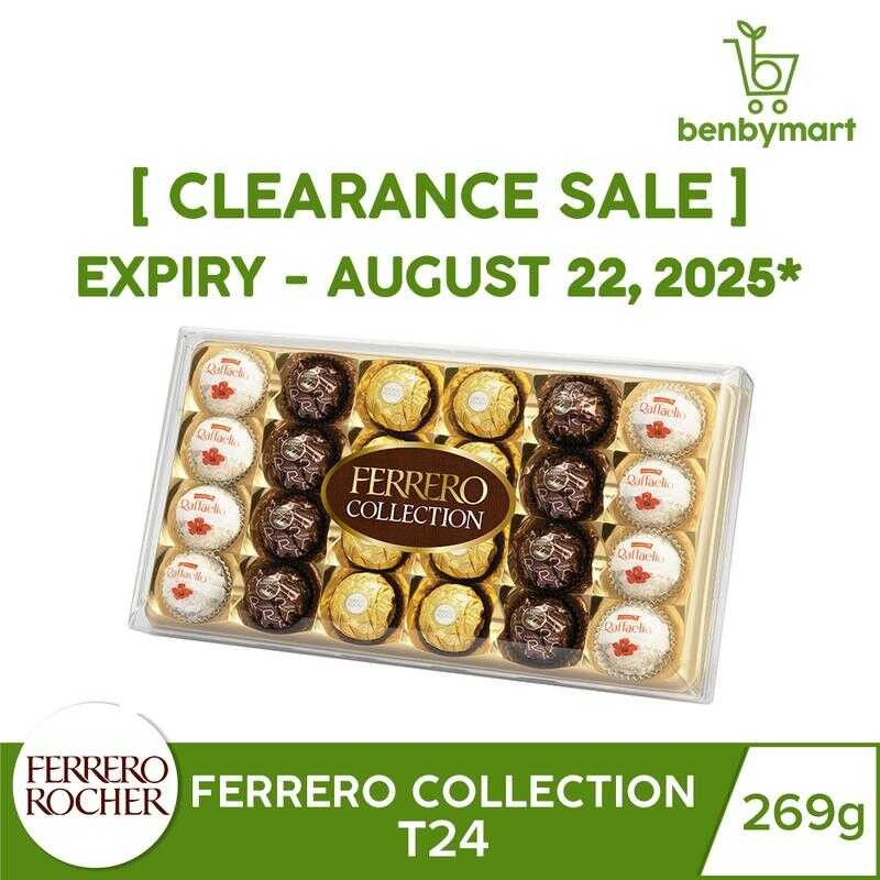 Ferrero Rocher T24 Collection 259G - August 22, 2025 Expiry C00 ...