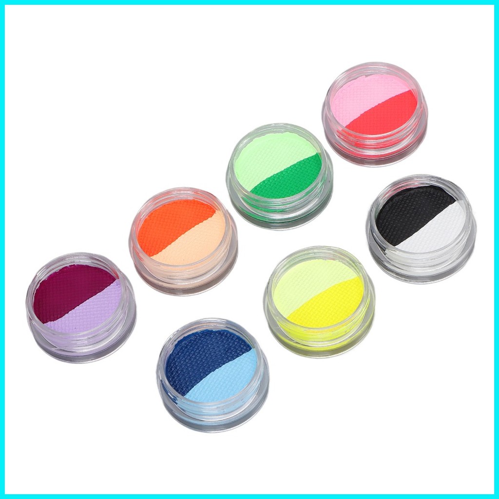 7pcs Face Body Paint Palette Professional Cosmetic Painting Plate for ...