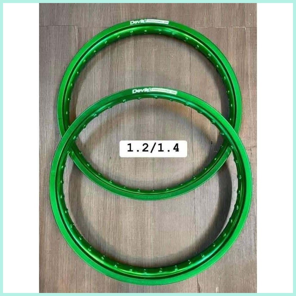 DEVIL RIM BY STRONG RIM THAILAND sizes 1.2x17/1.4x17 (sold as set ...