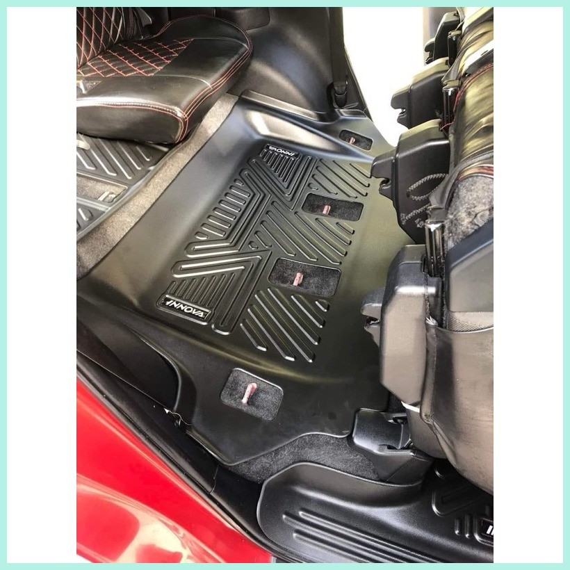 TOYOTA INNOVA XE 2024-2025 PREMIUM 5D DEEP DISH MATTING + TRUNK TRAY ...