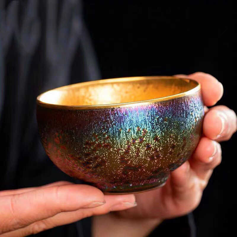 20 Tea Set Gift, Gilded Genuine Gold, With Owner's , Large Bowl, Kiln ...