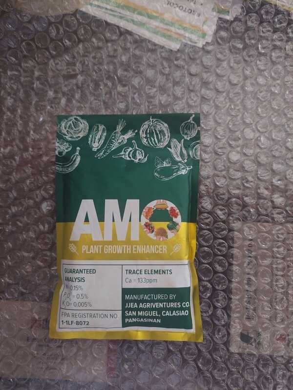 AMO - Foliar Fertilizer PLANT lumalaki ENHANCER 100 gram | Shopee ...
