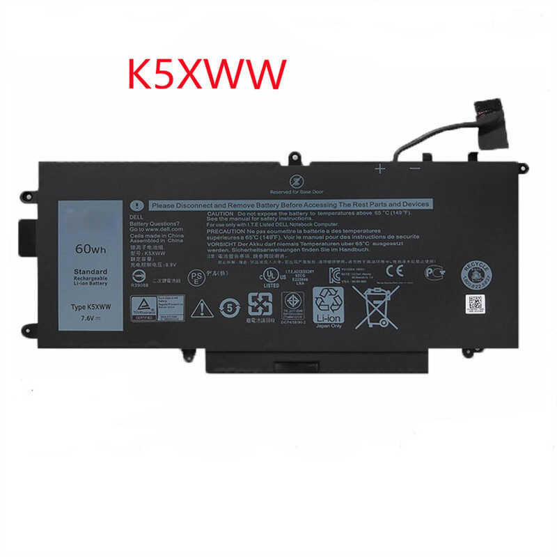 K5xww Para Sa DELL Laptop Battery - Latitude 5289 7389 7390 2-In-1 ...