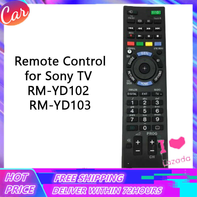 SONY BRAVIA LED LCD ANDROID TV remote control UNIVERSAL Free Settings ...