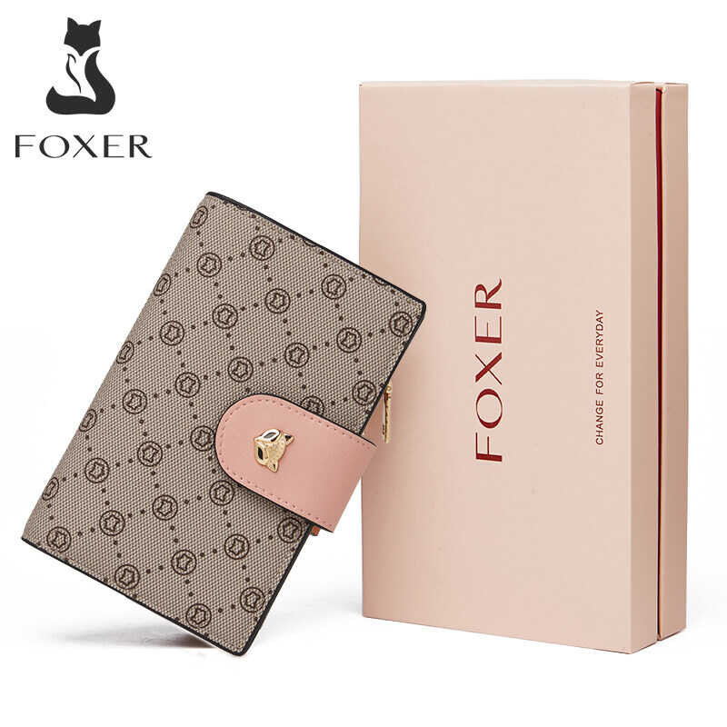 Kababaihang FOXER Exclusive Design - Ng Mataas Na Quality Wallet PVC ...
