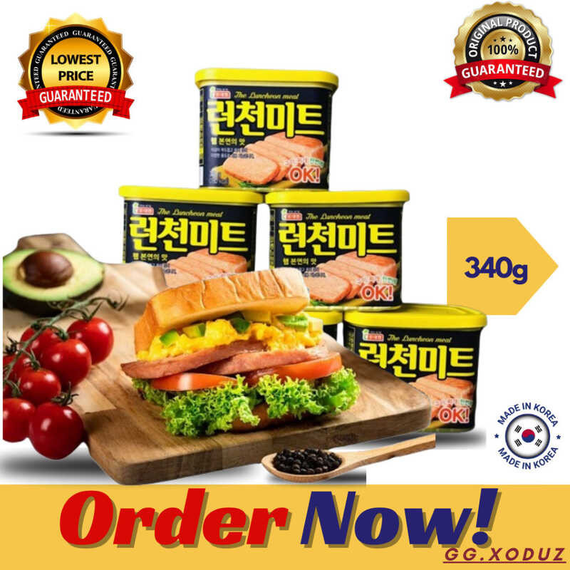 OK Lotte Authentic Korean Spam Luncheon Meat 340g 2027 Expiry | Shopee Philippines