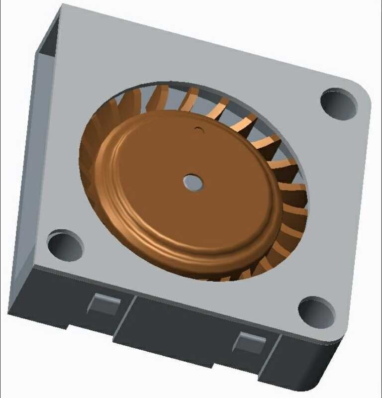 Brand AXIAL 1503 Turbine Replaces 1703 Micro DC Fan For Heat Loss ...