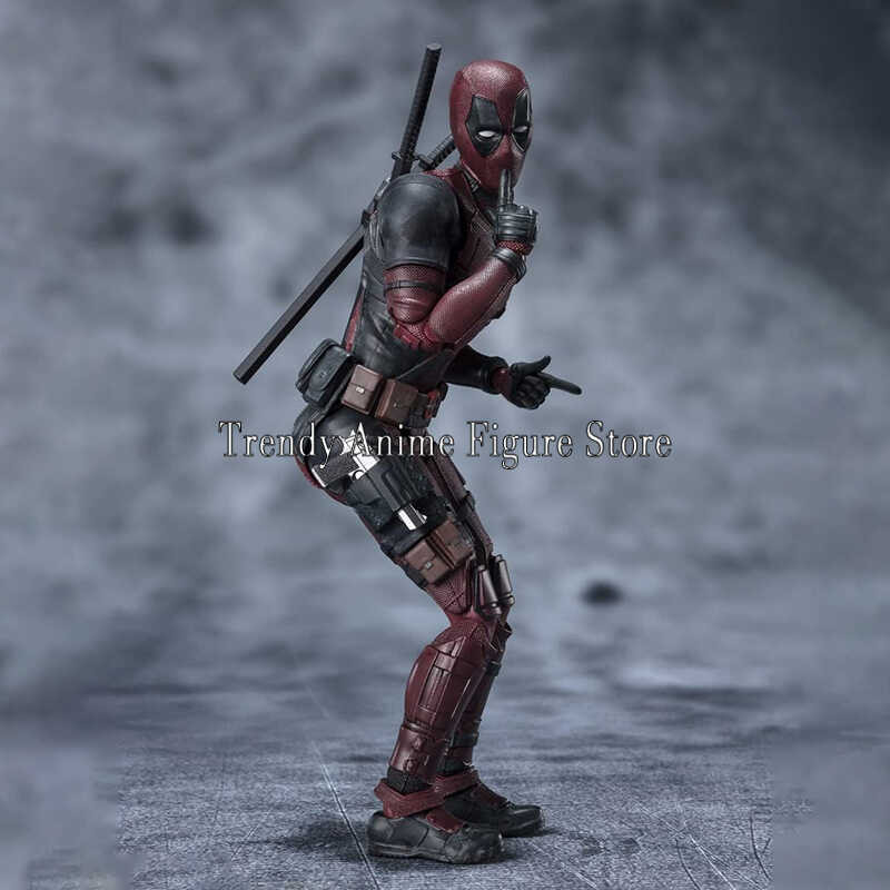 A9 SHF Deadpool 2 Action Figures 16Cm Anime Collection Movable X-Men ...