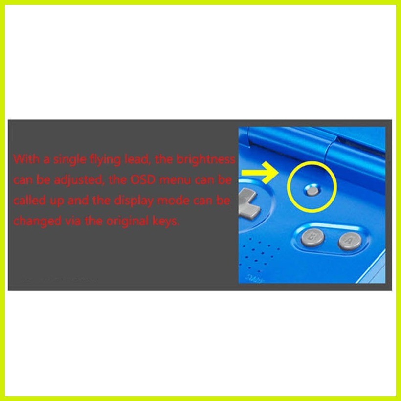 ☪ ♣ § Full New GBA SP IPS V4 Laminated Screen LCD Kits for Gameboy ...