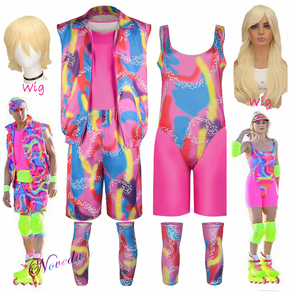 𓍝⎈ 2023 Movie Barbi Ken Barbe Sports Women Men Kids Halloween Party ...