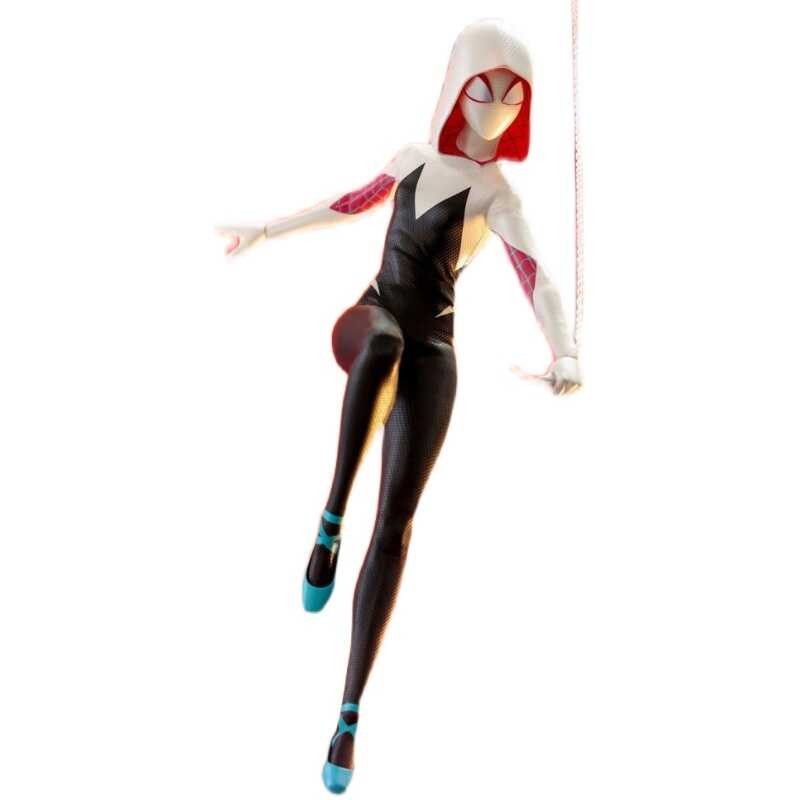 7 Original Hot Toys Mms576 Gwen Stacy Figure Spider-Gwen Figurine ...