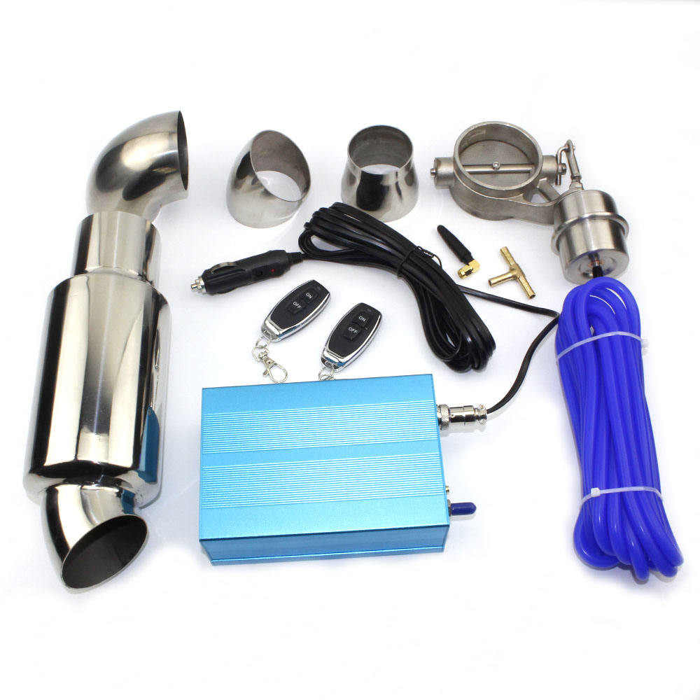 Car Exhaust Pipe Modified Sports Car Sound Wave Remote Control Valve ...