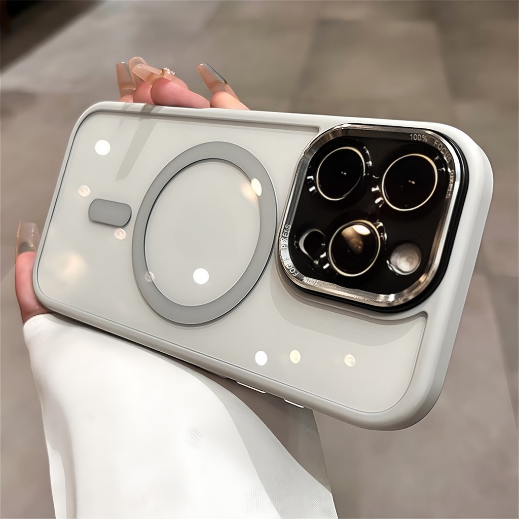 [Desert Titanium] Casing Luxury Shockproof Transparent Hard Case for ...