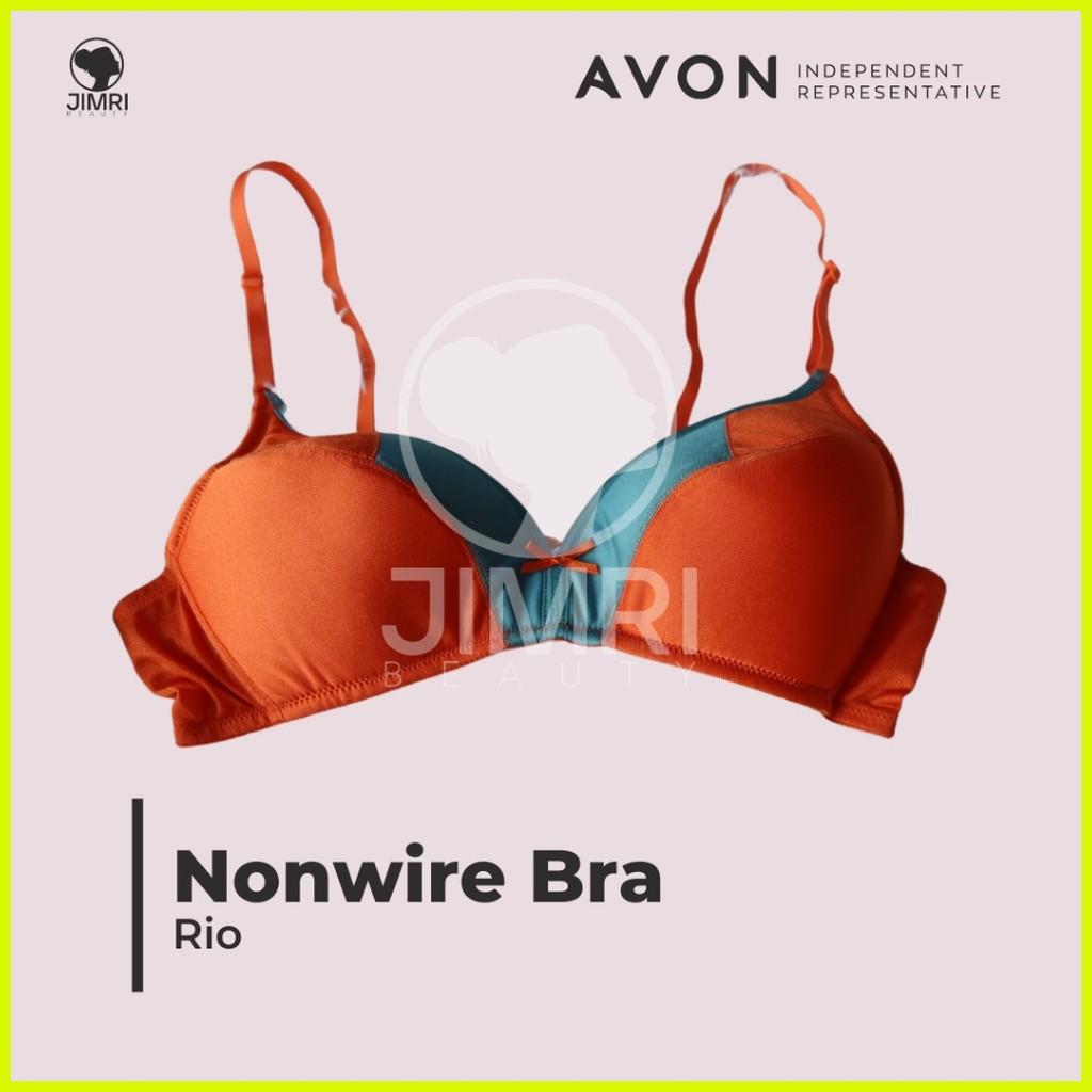 ☪ ☩ Avon Everyday Comfort Non-Wire Bra Red (Cam Ira ica Kat Rio Lou ...