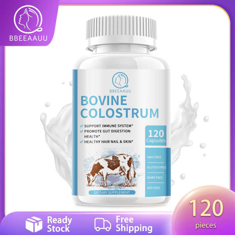 New Bbeeaauu Bovine Colostrum Capsules 1000 mg 20% IgG para sa Gut ...