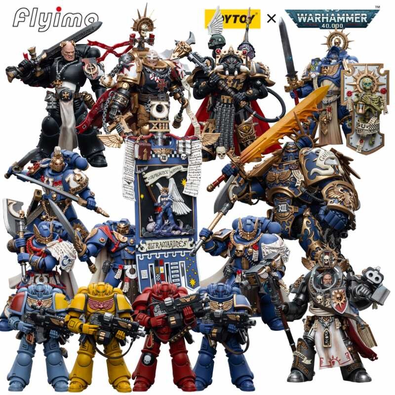 1/18 [In-Stock] JOYTOY Action Figures[2Pcs/Set] Ultramarines Primarch ...