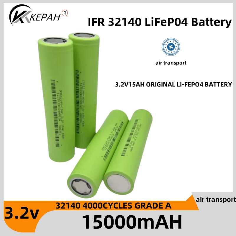 32140 3.2V 15Ah Lifepo4 Battery 3.2V Cells Diy 12V 4S 24V 36V Ebike ...