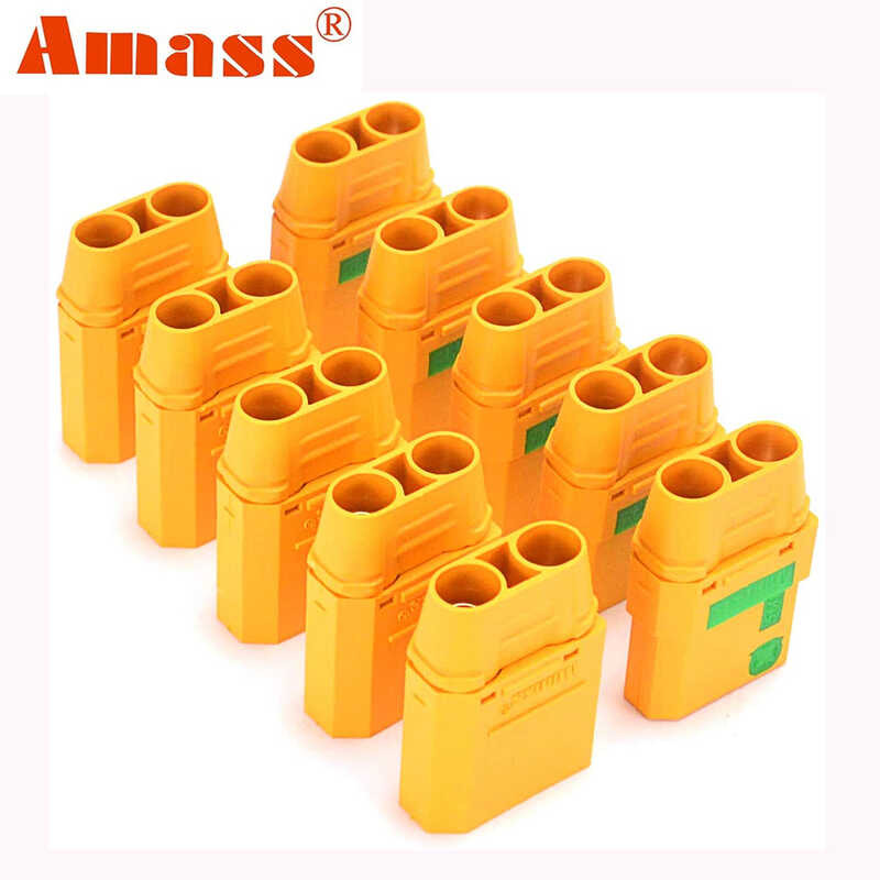 10PCS 29 XT90S anti-spark connector 5 Pairs Amass XT90-S coonector Anti-Spark Male Female Adapt ...