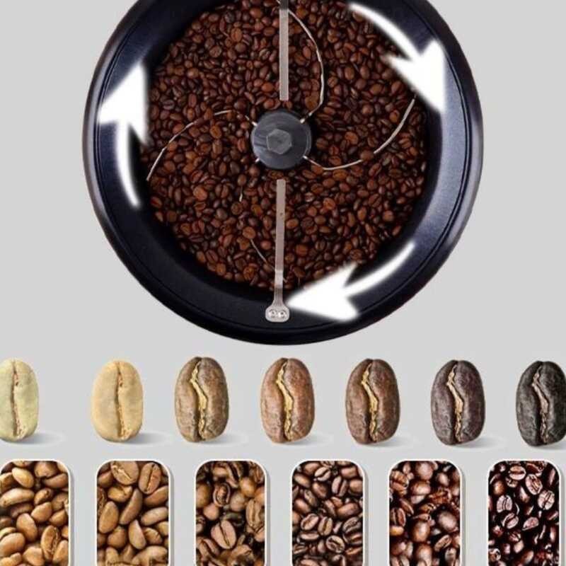 Tt Coffee Stir-Fry Pan Small Household Peanut Bean Roaster Roasting ...