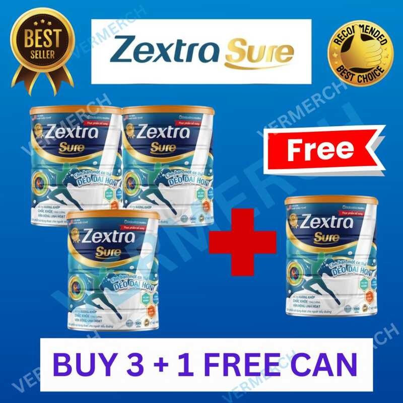 (Buy 3 CAN + 1) Zextra Sure Milk With Colostrum Imported From The Usa ...