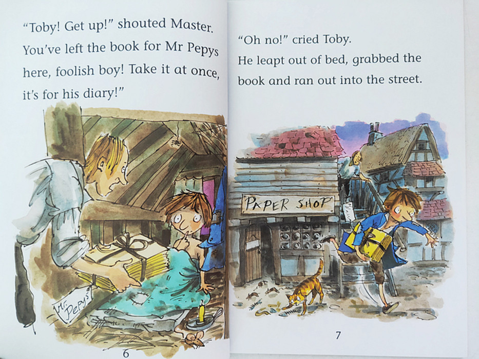 English Children's Story Toby and the Great Fire of London | Shopee ...