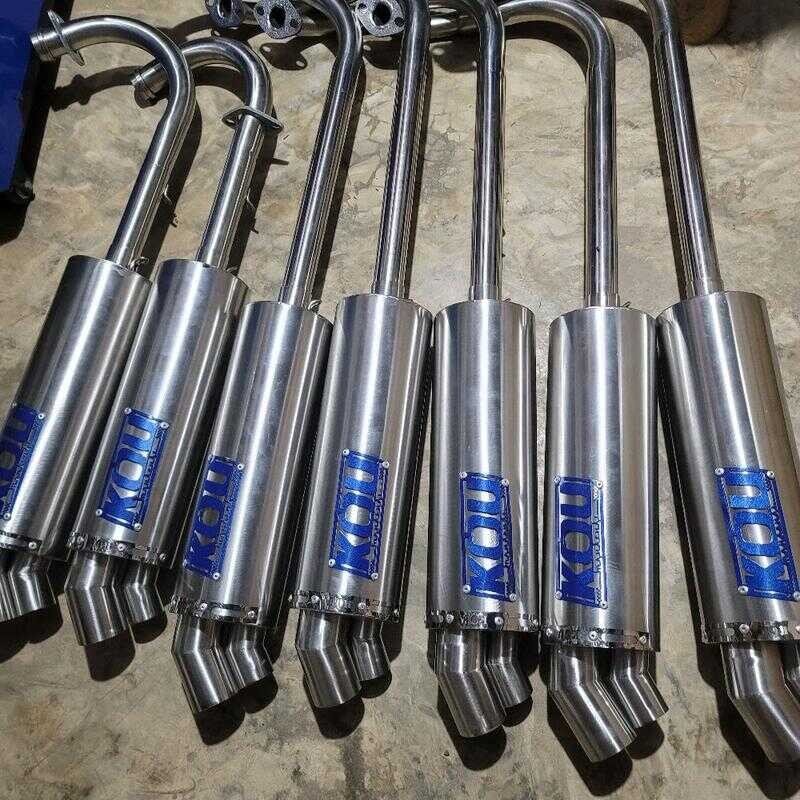 KOU DUAL TIP FOR M3 & Click V1 2 3& Mio Sporty 64D | Shopee Philippines