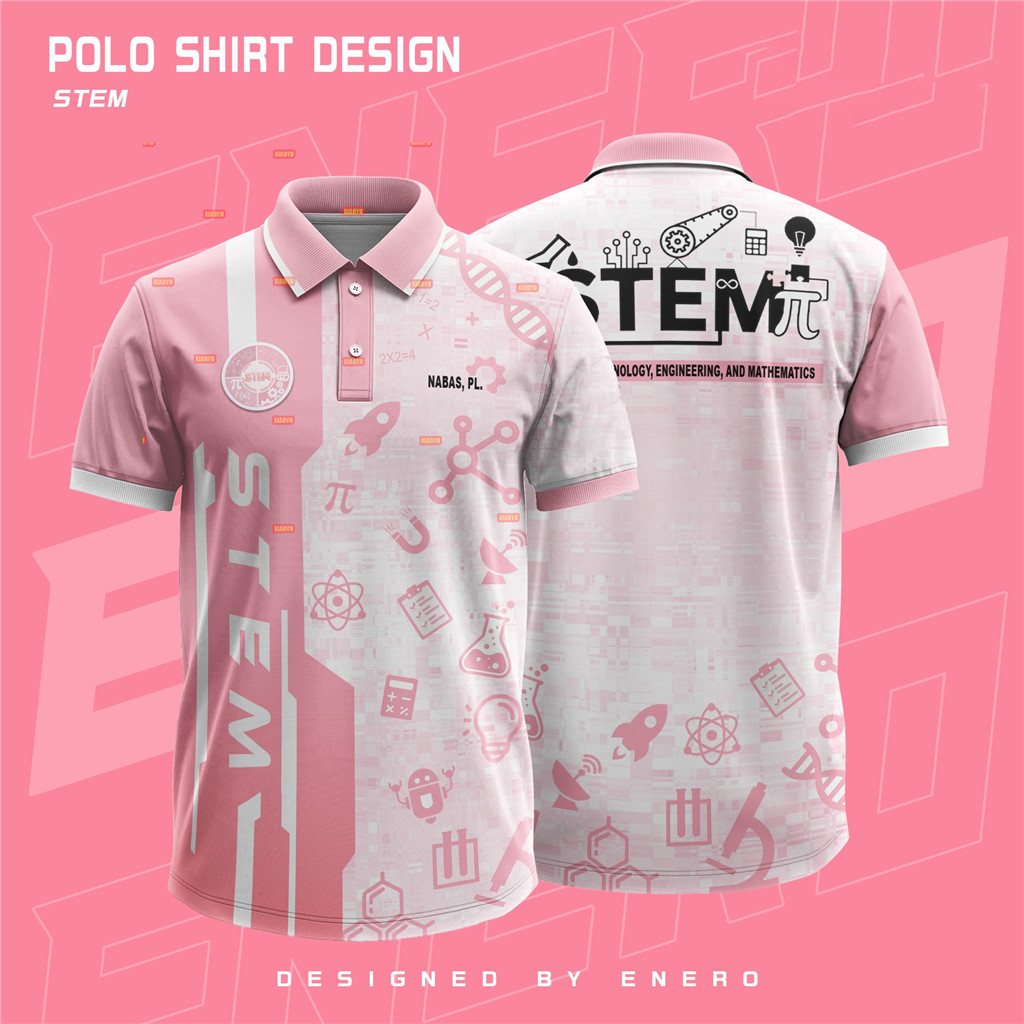 【FREE CUSTOM】POLO Shirt Uniform for SSLG | STEM | YES-O | BKD FULL ...