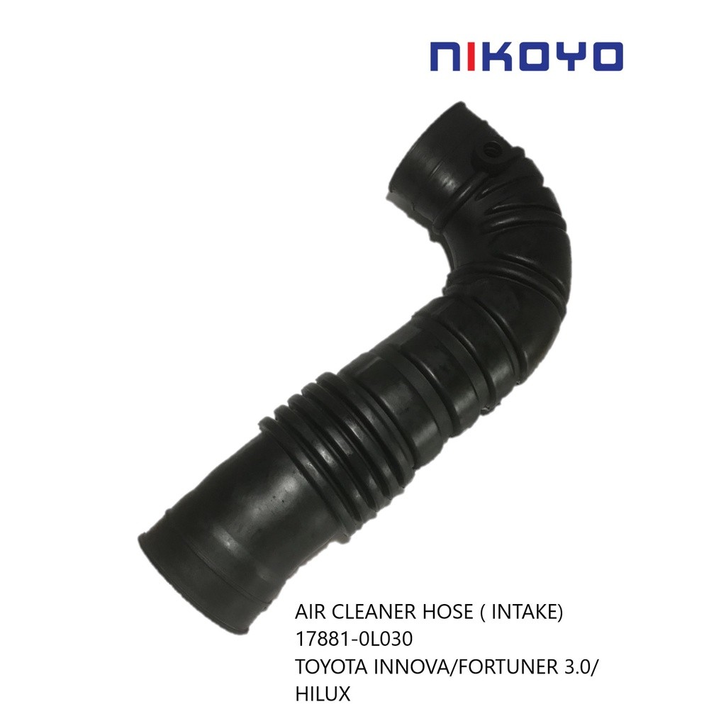 AIR CLEANER HOSE TOYOTA INNOVA FORTUNER 3.0 HILUX ( 17881-0L030 ...