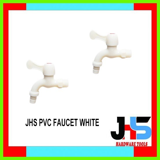 JHS pvc faucet blue white heavy duty Plastic PVC Faucet with or w/o ...