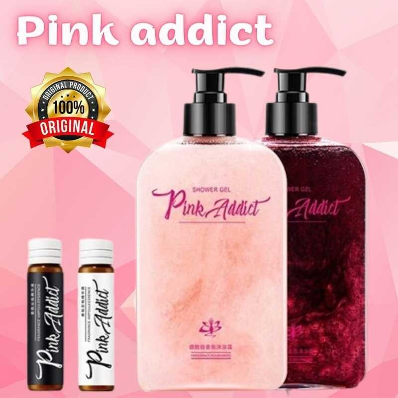 PINK ADDICT SHOWER GEL Essential Oil Seductive And Perfume Shower Gel ...